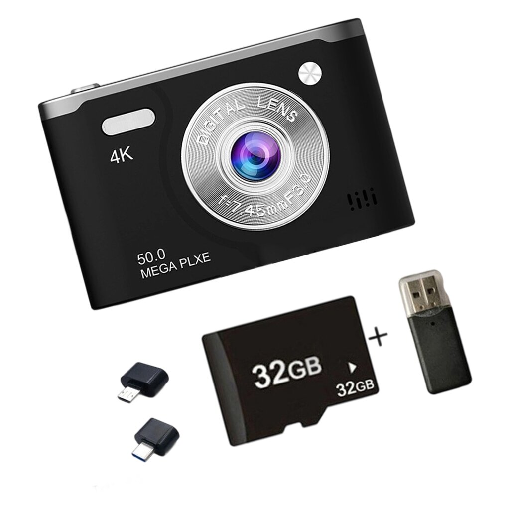 Цифровая камера мощностью 6400 Вт с разрешением 4K и многорежимной емкостью 800 мА