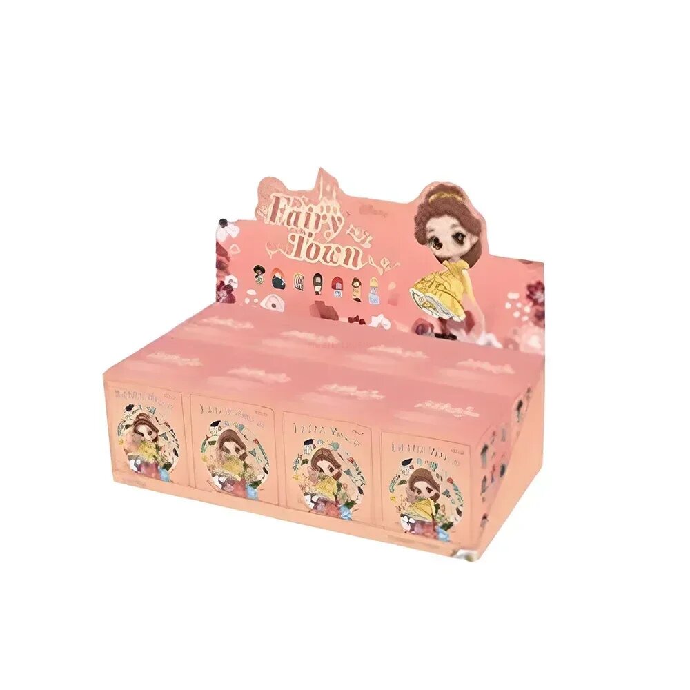 Фигурки-сюрпризы Disney Princess Fairy Town Series Hot Toys Розовый, 8pcs Blind Boxes