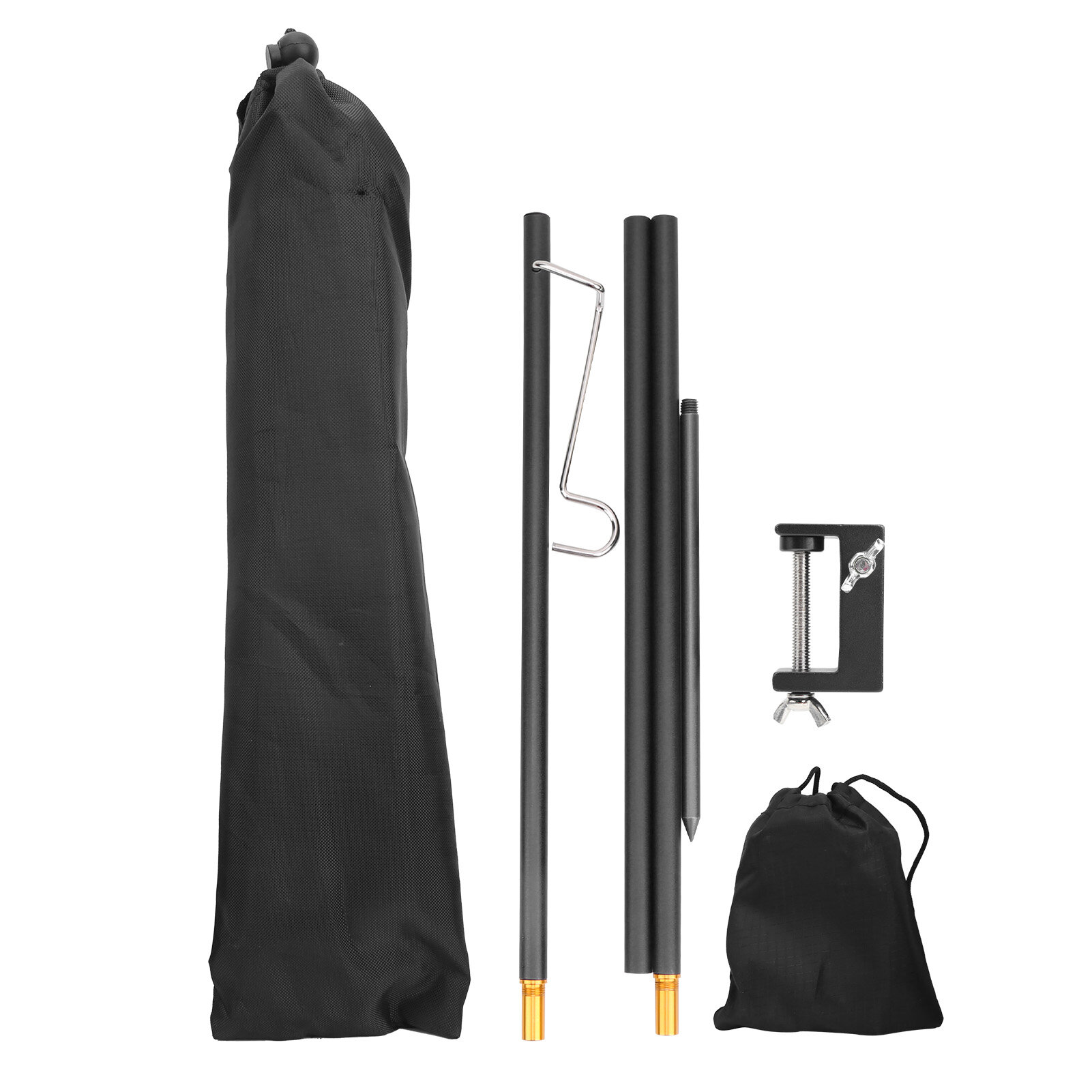 Портативная складная светово фонаря подставка алюминиевого сплава для BBQBLACK на открытом воздухе на открытом воздухе