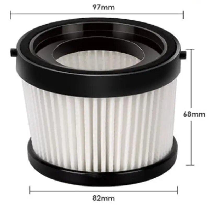 1 шт. пластиковый вакуумный фильтр DCV5011H сменные фильтры для беспроводного ручного пылесоса моющийся фильтр