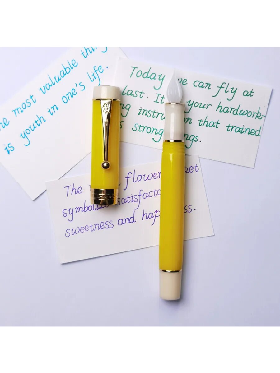 Jinhao Century 100-0.7мм, Клен желтый, белый наконечник