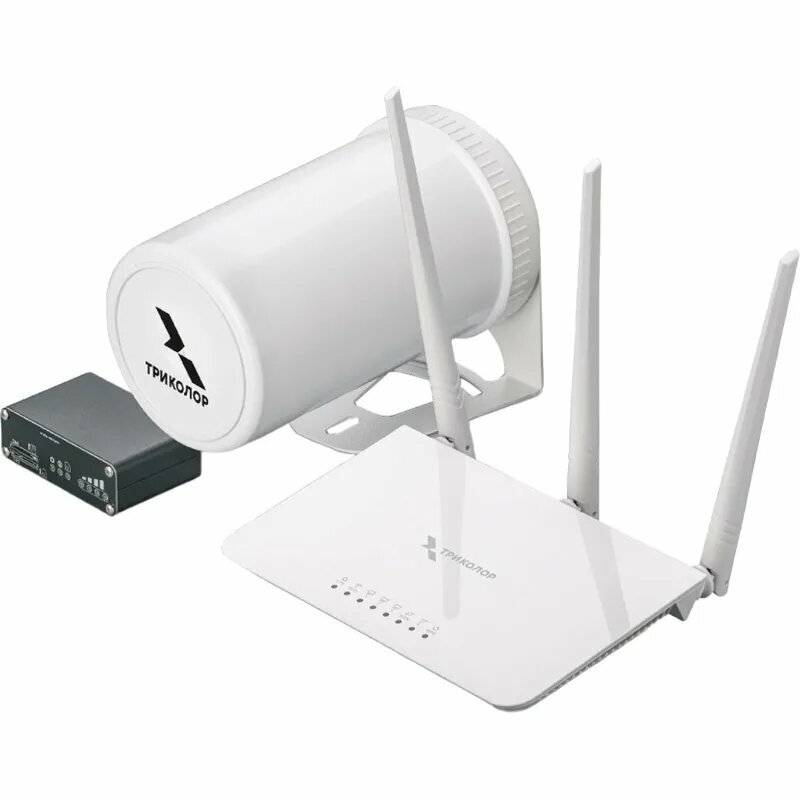Усилитель сигнала мобильного интернета Триколор,9дБ, SIM-инжек, 2351071