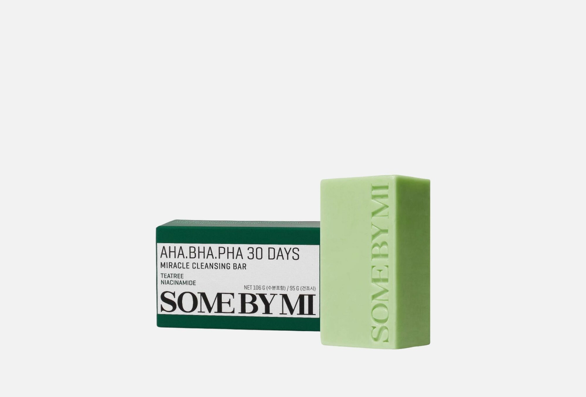 Очищающее мыло с кислотами SOME BY MI AHA·BHA·PHA 30 DAYS MIRACLE CLEANSING BAR