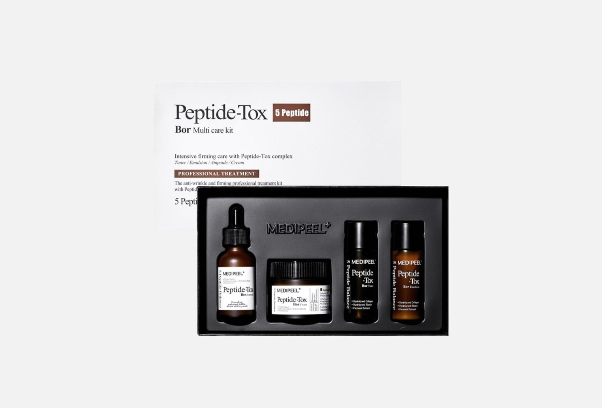 Набор для лица с эффектом ботокса MEDI-PEEL Peptide-Tox 5 Peptide Bor