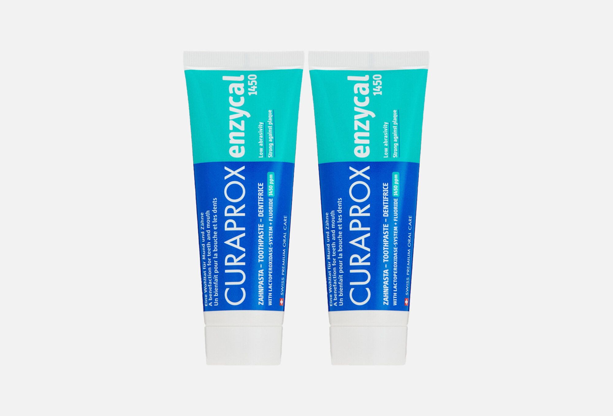 Набор зубных паст CURAPROX Enzycal 75 мл