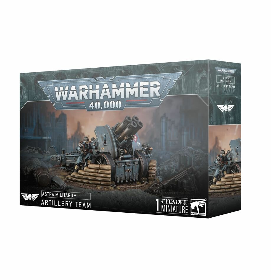 Warhammer 40K Имперская Гвардия: Артиллерийский отряд Осадные орудия 40K Imperial Guard Artillery