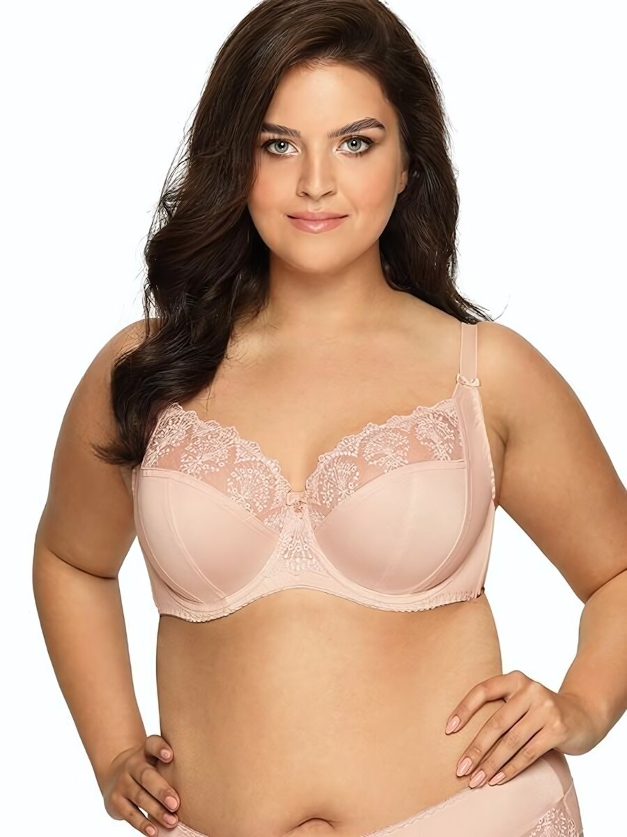 Бюстгальтер Бюстгальтер на косточках с кружевом AVA