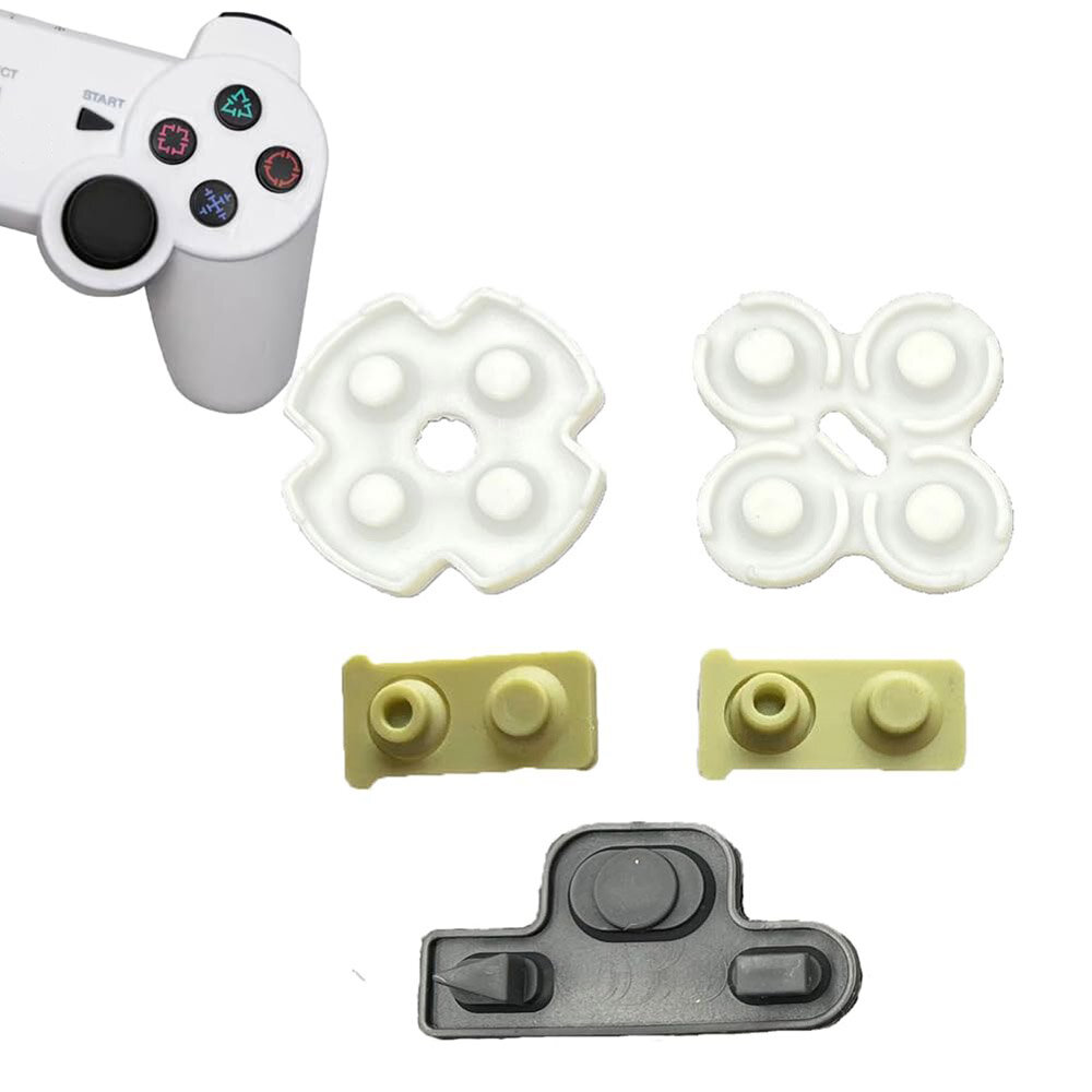 Токопроводящие Резиновые Накладки для Ремонта Кнопок Контроллера PS3 Запасная Часть