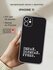 Чехол на Apple iPhone 11 / Айфон 11 с принтом "Пылай и греши"