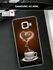 Чехол на Samsung Galaxy A3 2016 / Самсунг Галакси А3 2016 с принтом "Кофейная лю...