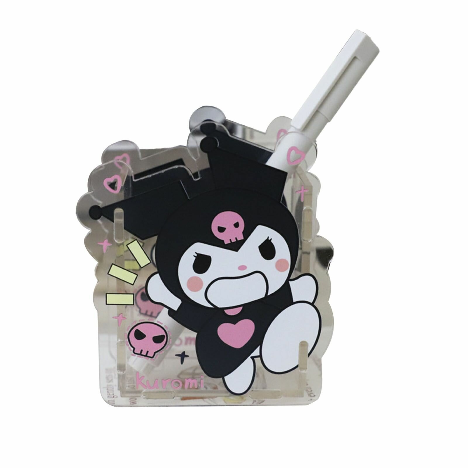 Держатель для карандашей, прозрачный, тип 2