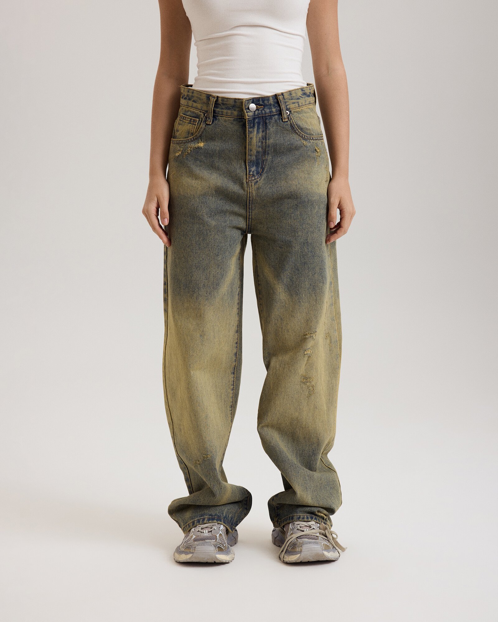 Джинсы багги LOOK ONLINE