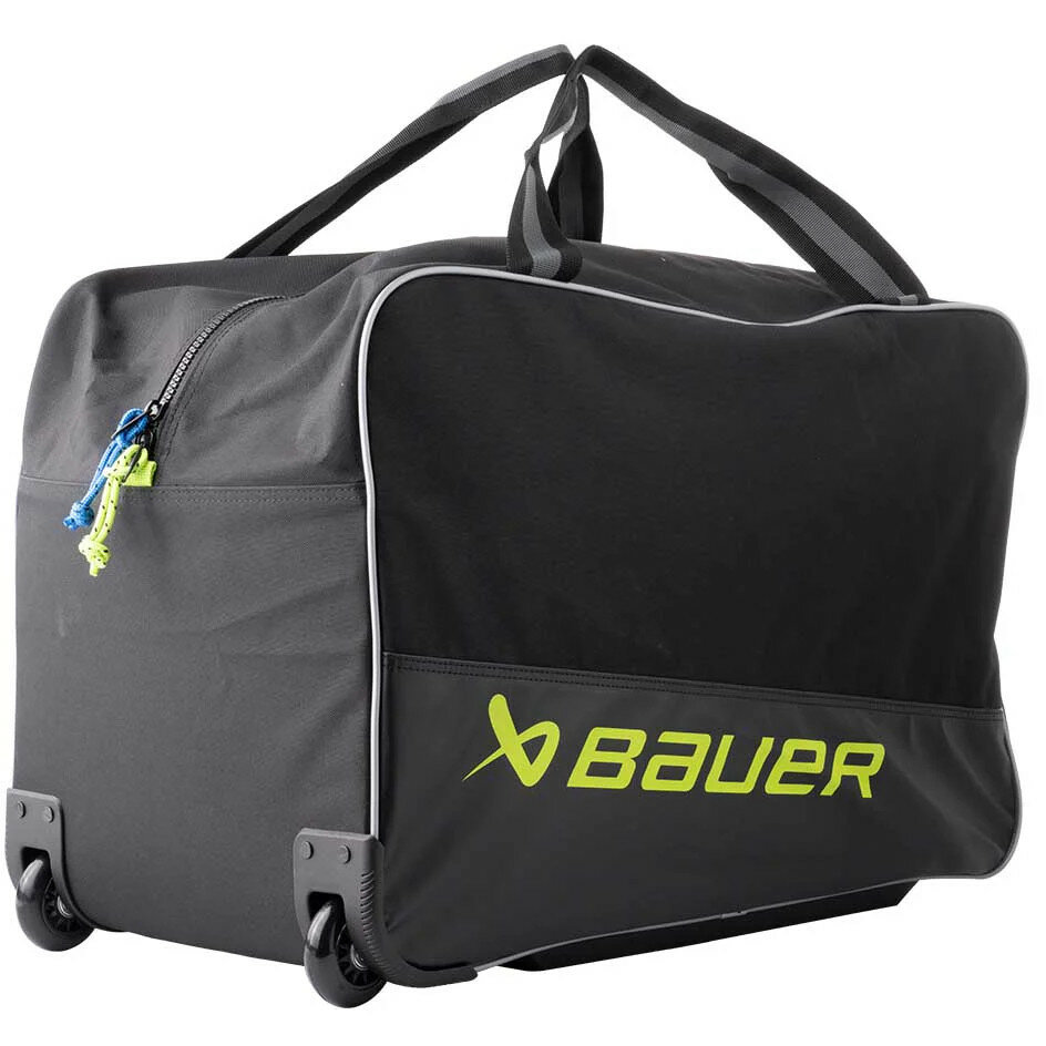 Баул с колесами Bauer Core Wheeled Bag S24 YTH black (1063641)