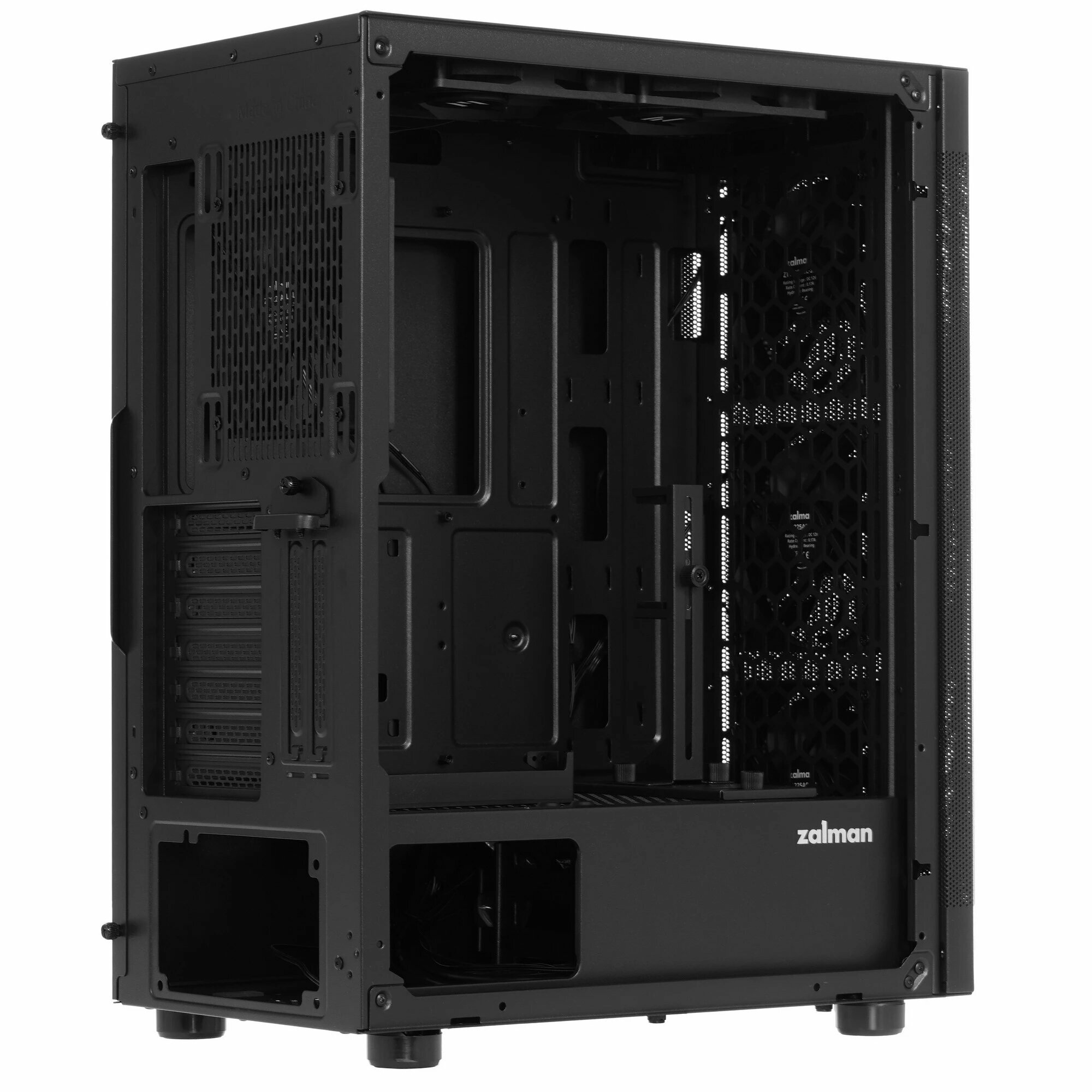 Корпус ZALMAN MIDITOWER ATX W/PSU I4, черный