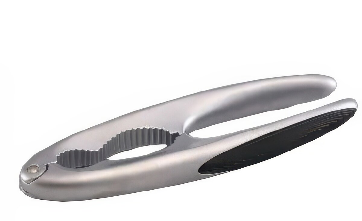 Орехокол Gipfel Bravo 6003, цинковый сплав/термопластичная резина, серебристый