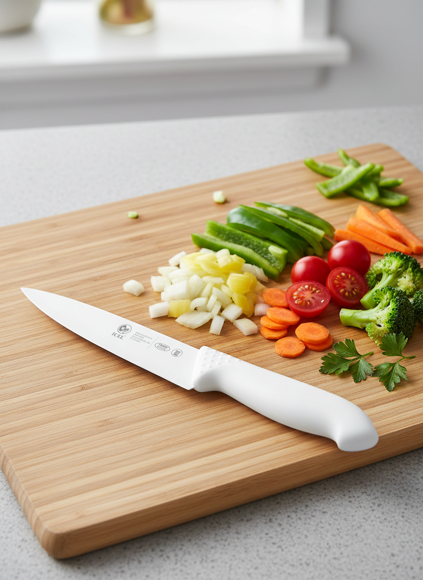 Нож кухонный HoReCa 150/270 мм, белый Icel, нержавеющая сталь