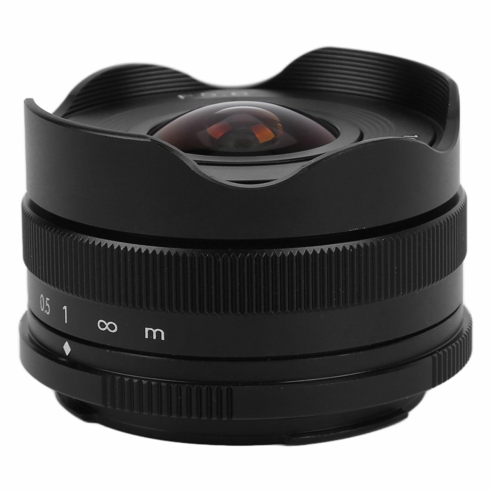 10mm F5.6 рыбий глазный объектив для камер EOS M5, M6 и M10, ультраширокий угол 172 , черный