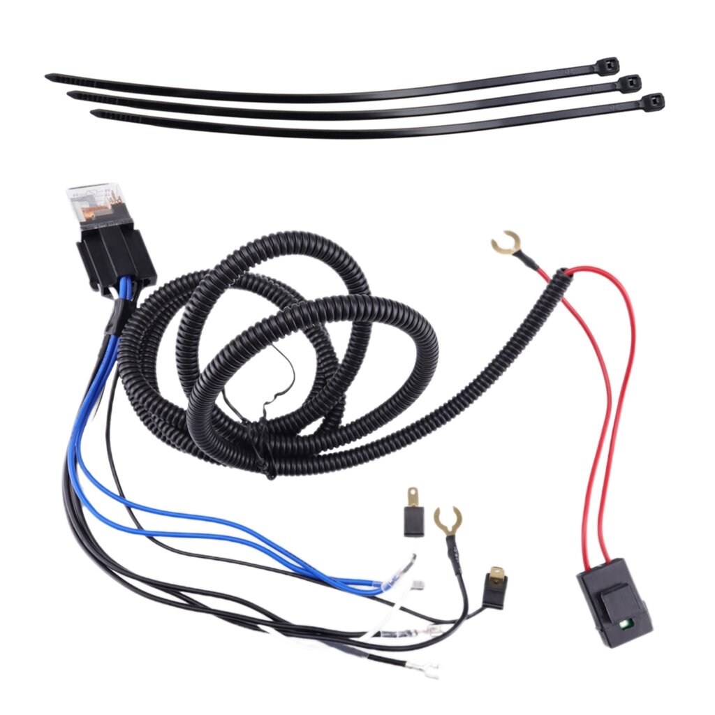 Модернизированный Комплект Проводки для легкового автомобиля и грузовика 12V Комплект Проводки Крепление решетки Для Установки Звукового Сигнала Простая Установка для Четких Поворотных Огней
