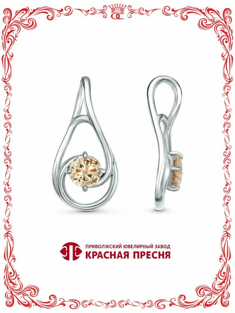 Подвеска, фианит