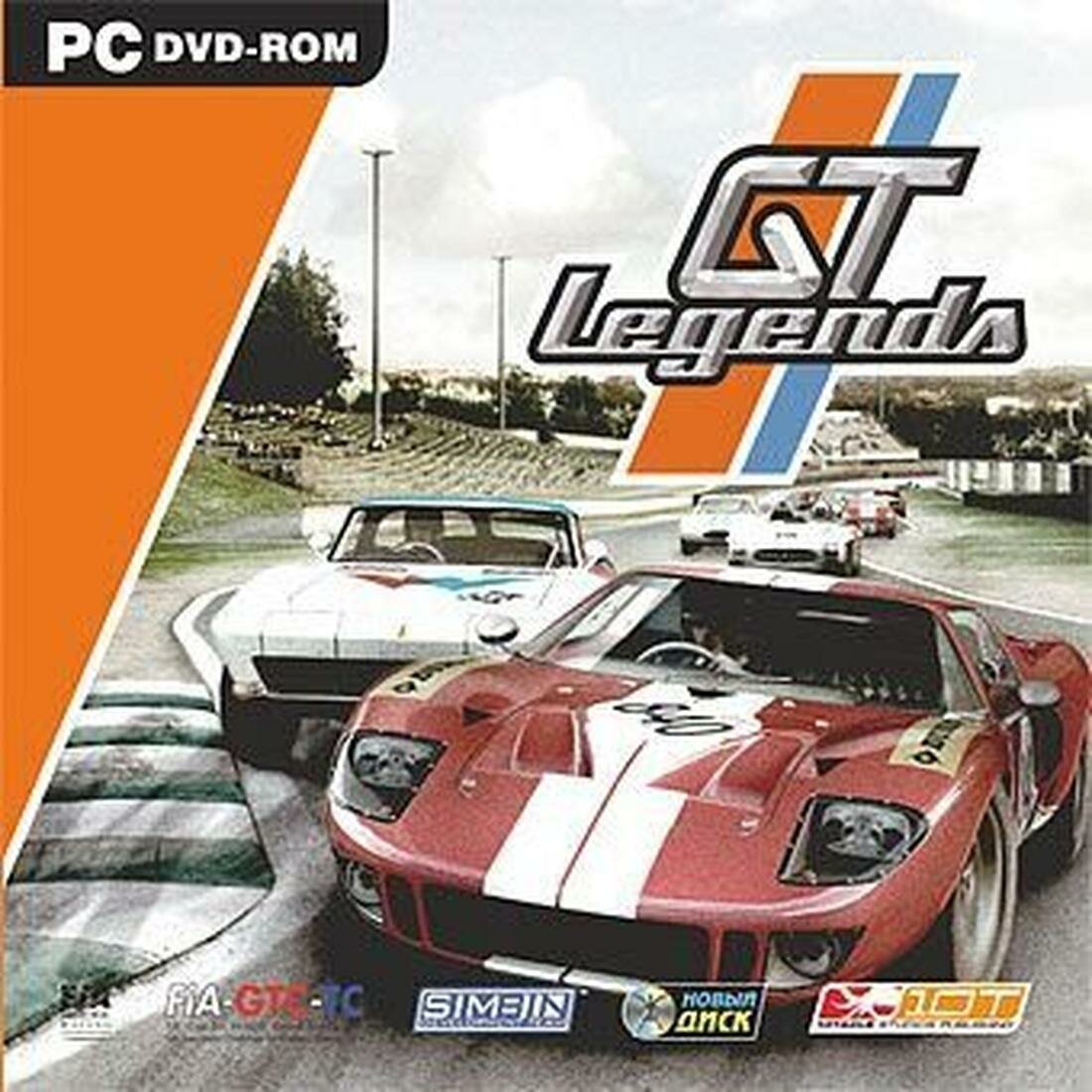 Диск с игрой Gt Legends (русская версия) лицензия