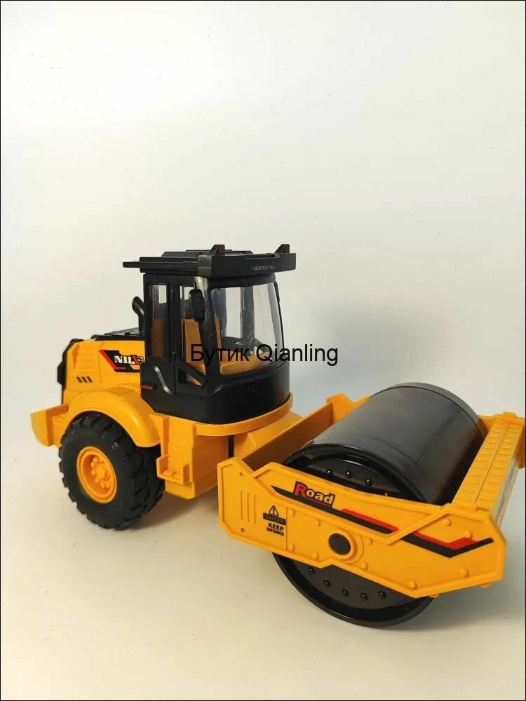 Игрушка "Каток асфальтоукладчик" №706-52, пластик, инерционный механизм