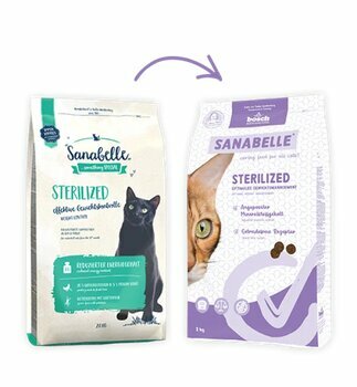 Сухой корм для стерилизованных кошек Sanabelle Sterilised Weight Control 8кг.