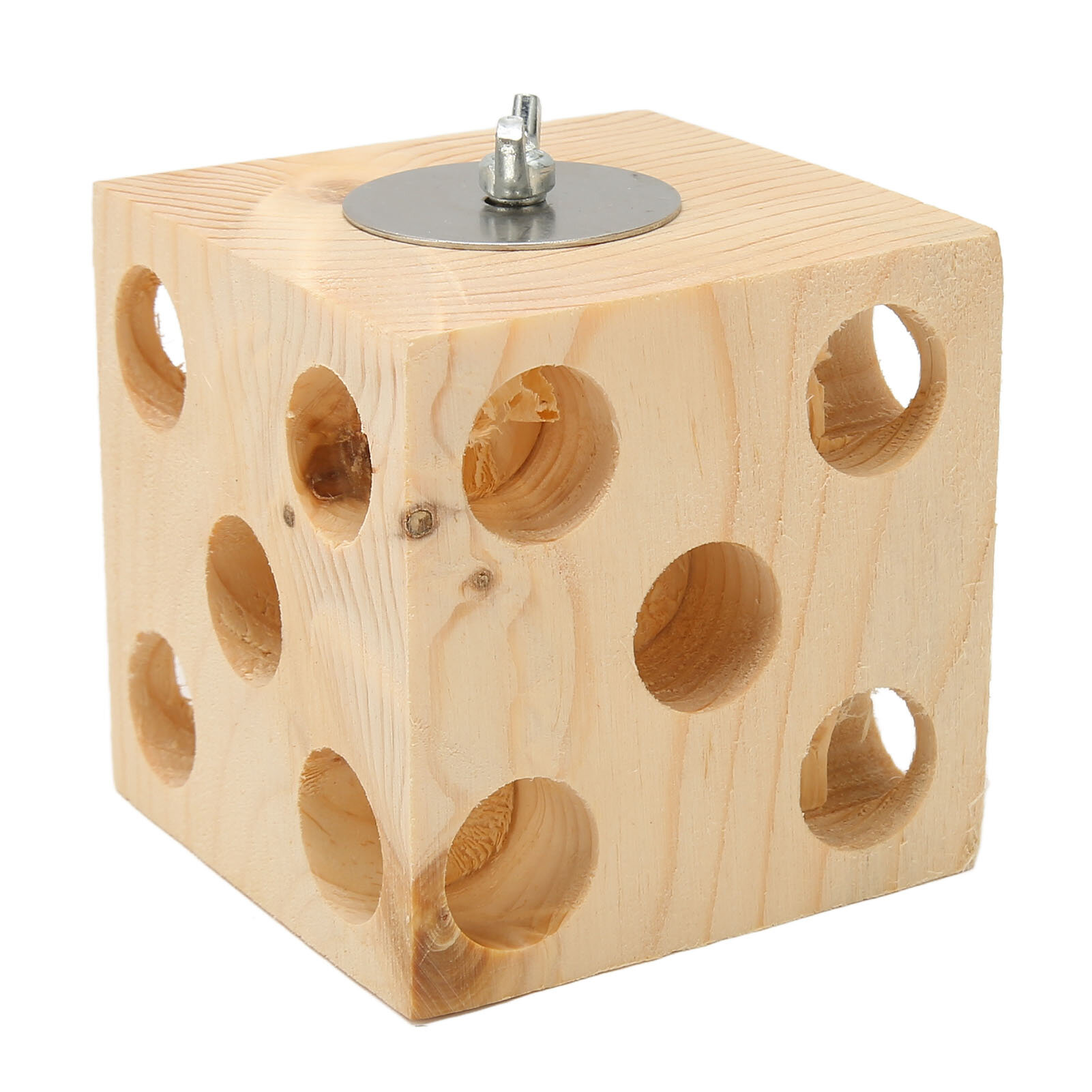 Игрушка-жвачка для птиц, деревянная, для поиска пищи, для попугаев, неразлучников, корелл и волнистых попугайчиков, 8 см/3,1 дюйма