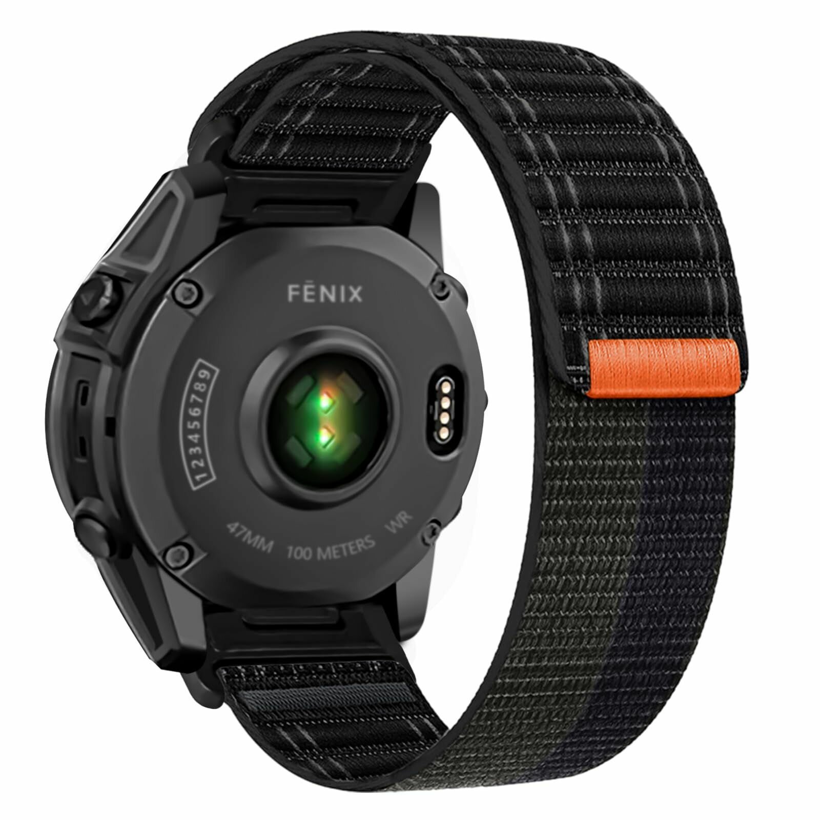 22 мм Быстрая адаптация Нейлоновый ремень Для Garmin Fenix 8 47 мм 7 Pro 7 6 Pro 6, Ремень волнообразной замены Для Epix Approach S70 47mm MARQ Instinct 2 Forerunner 965 Descent G1