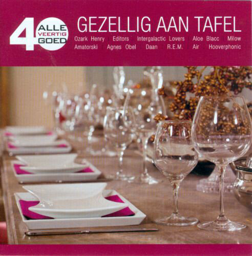 Компакт-диск V / A: Alle 40 Goed - Aan Tafel (2 CD)