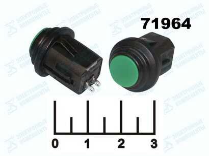 Кнопка MPBS-R/R зеленая без фиксации 3A SB570 (KA6-11) влагозащищенная