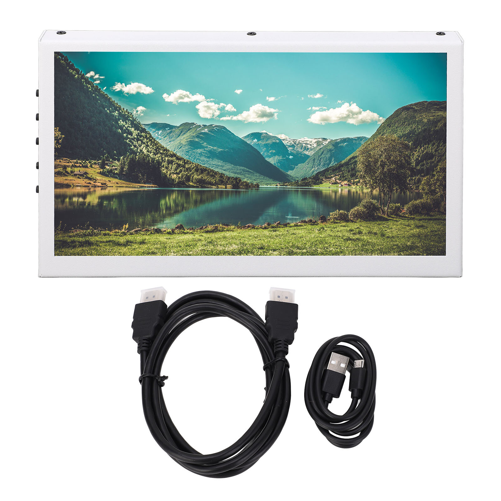 7-дюймовый портативный сенсорный экран 1024 X 600 IPS LCD HD мультимедийный интерфейс небольшой сенсорный экран дисплей для ПК телевизора ноутбука компьютера