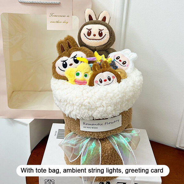 Букет кукол лабубу