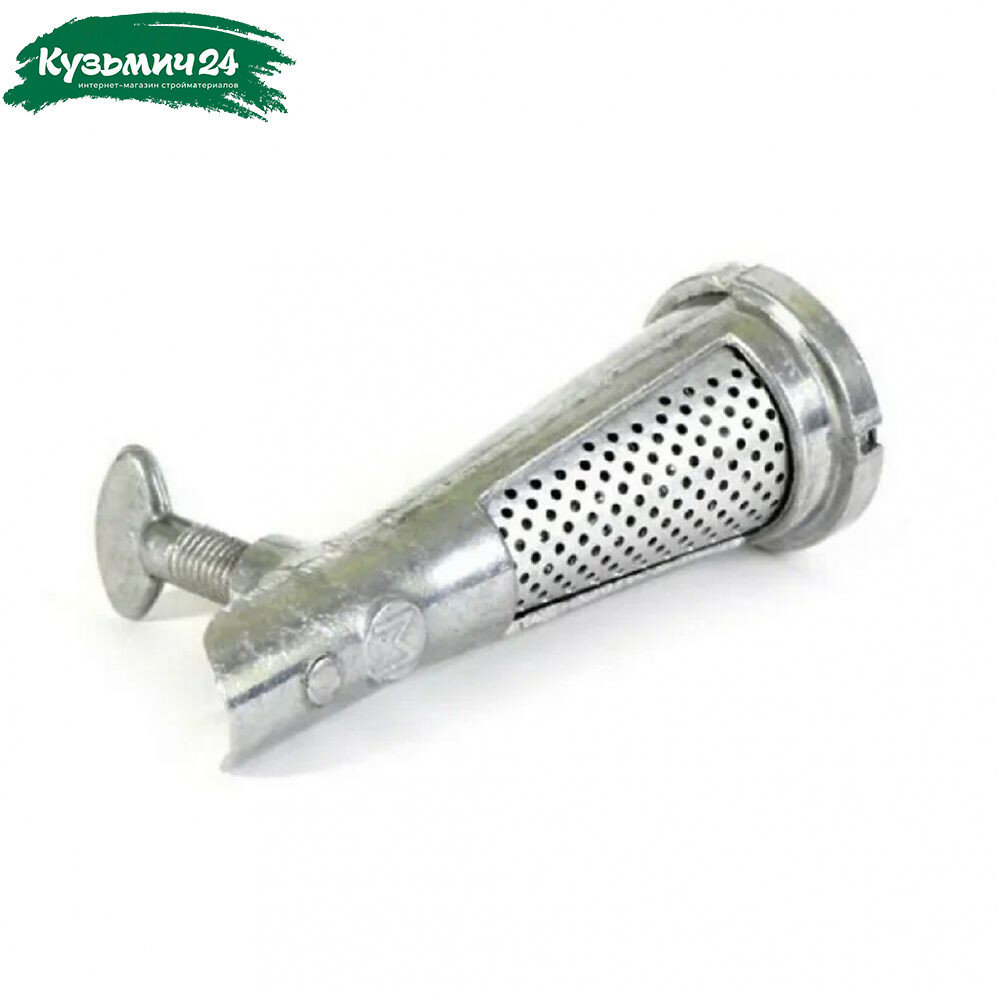 Насадка-соковыжималка бытовая, на мясорубку, алюминиевая, универсальная