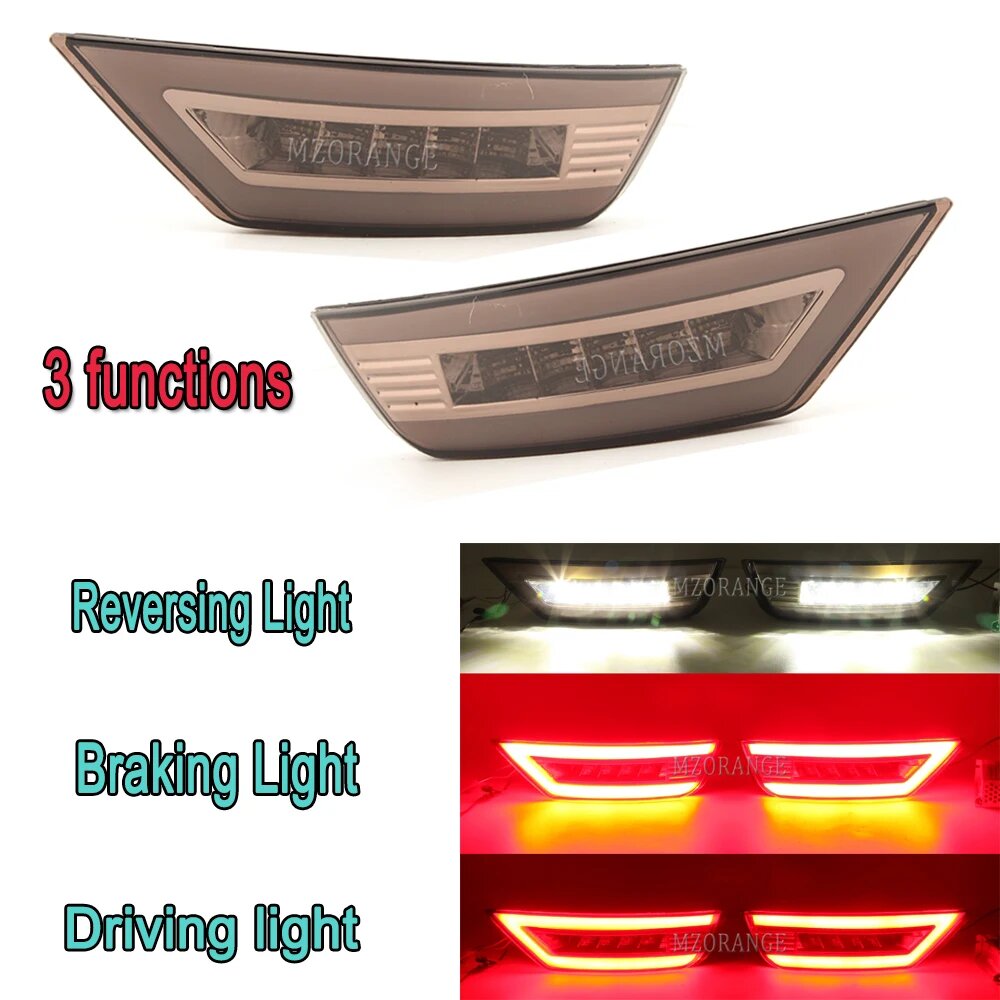 2 шт, задние противотуманные фары для Ford Focus 2 MK2