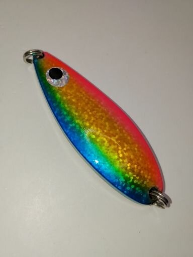 Блесна Daiwa AKIAJI CRUSADER-W, Salmon Special, колеблющаяся, 45 гр. 8 см