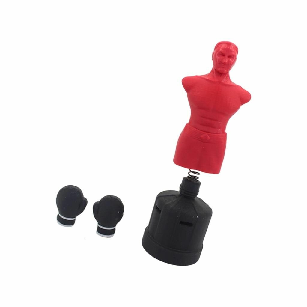 Миниатюрные Боксерские Перчатки и Груша 1/12