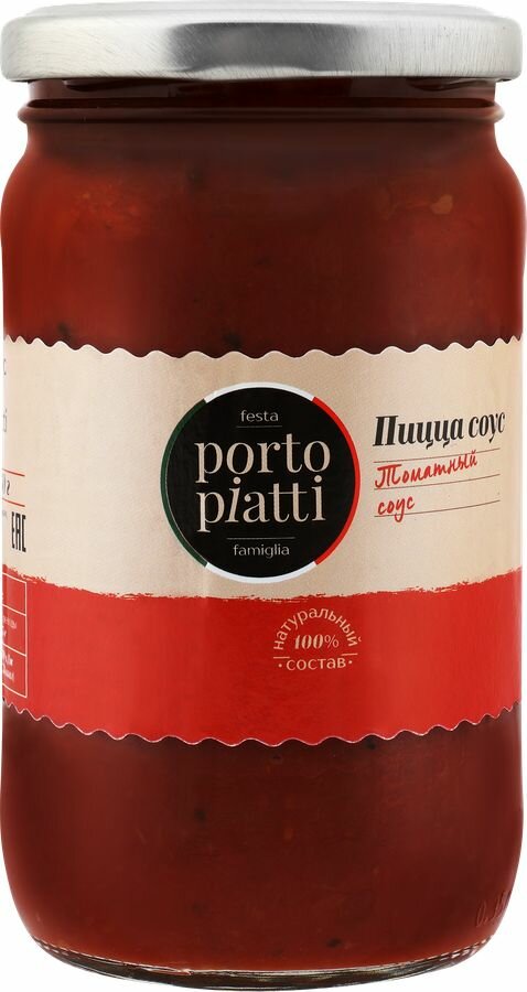 Соус PORTO PIATTI томатный Pizza Sauce 350г