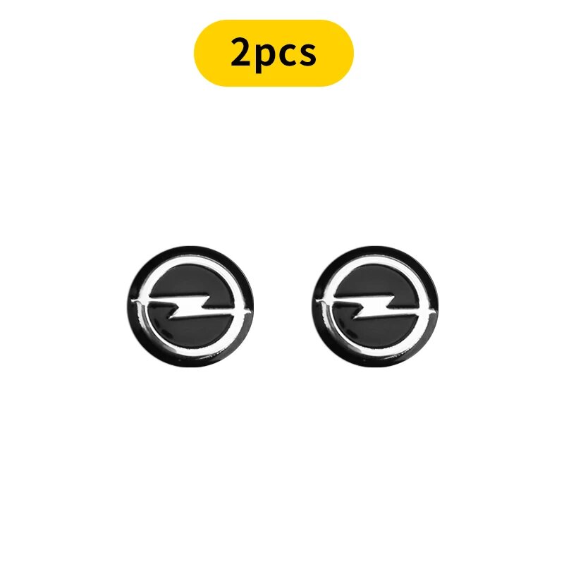 2/5/10 шт, наклейка на дистанционный ключ автомобиля, алюминиевая эмблема, наклейки, декор для Opel Astra Insignia Corsa Zafira Meriva Mokka Vivaro Vectra