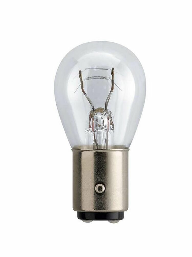 Лампа накаливания сигнальная P21/5W 12V 21/5W PHILIPS 12499CP (цена за штуку)