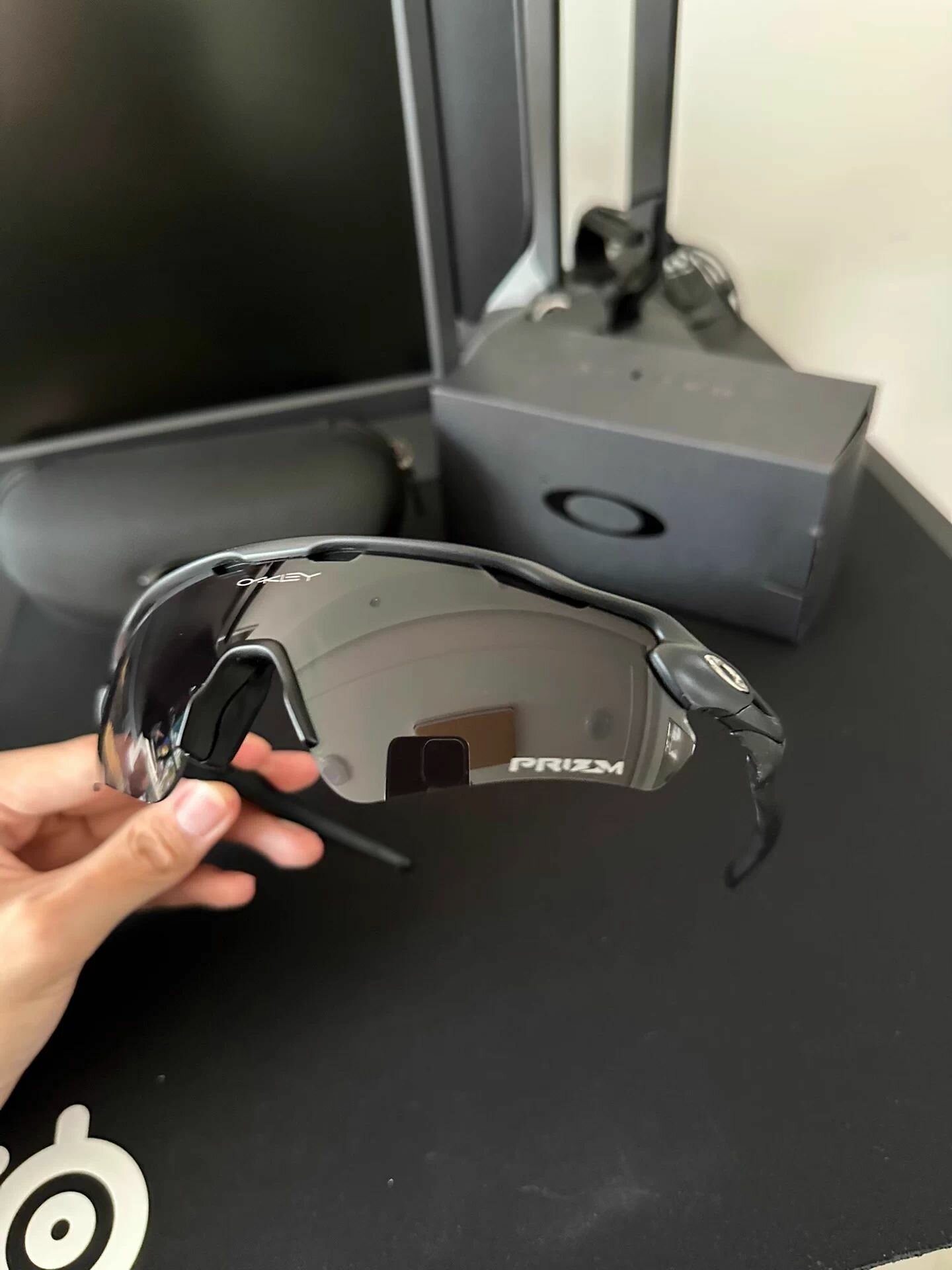 Oakley Ветрозащитные поляризационные очки для езды на велосипеде и лыжах на открытом воздухе