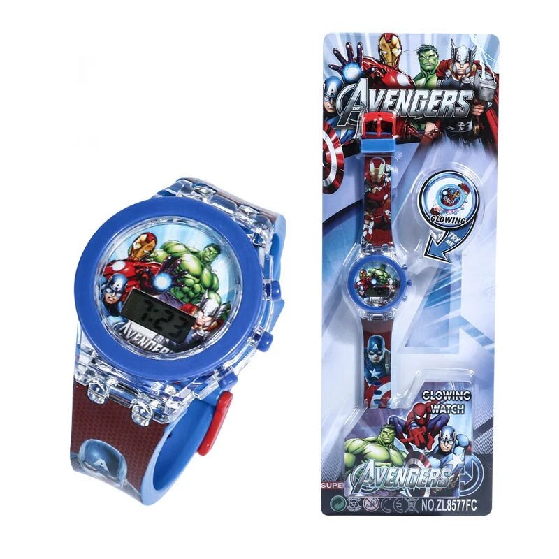 Детские часы-трансформер Avengers, Цвет: fgfcz