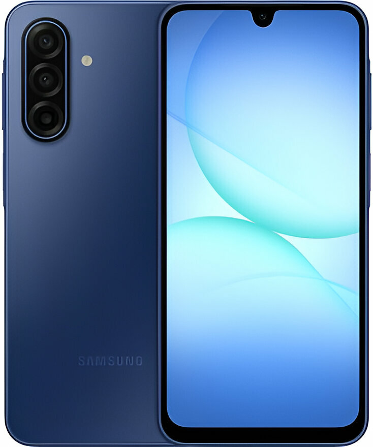 Смартфон Samsung Galaxy A17, 4/128 GB, 6.7", цвет Blue (синий)