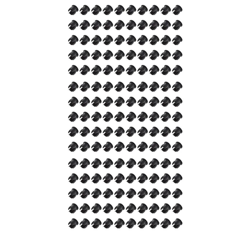 Пластиковые держатели для светодиодов LICE черного цвета