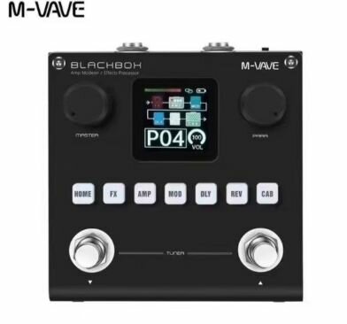 Усилитель M-VAVE "Black box", с мультиэффектом, для электрогитары и бас-гитары, черный
