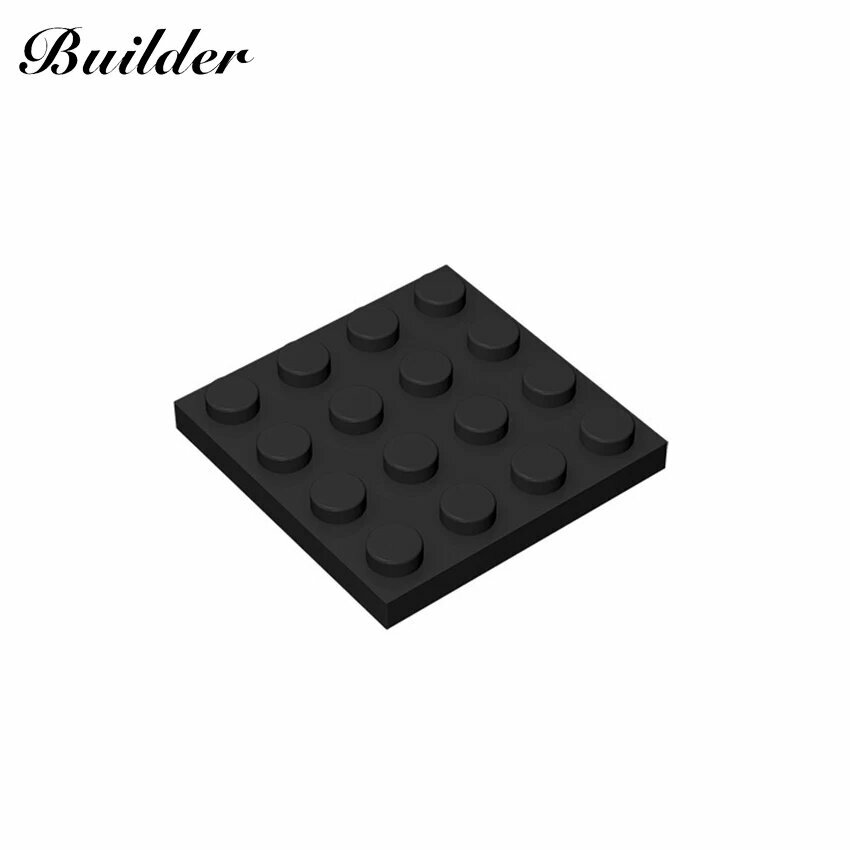 Конструктор Home of Bricks 3031 тонкие фигурки 10 шт. Черный, Black