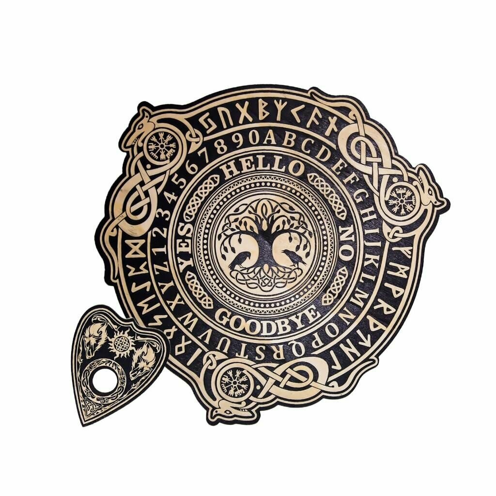 Доска для гаданий с планшетом, инструмент для передачи сообщений, - Дерево