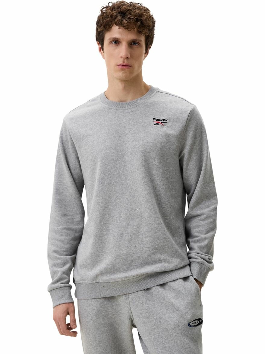 Свитшот спортивный Identity Small Logo Ft Crew