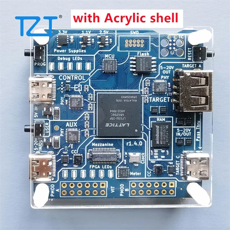 TZT Cynthion LFE-25F Анализатор USB протоколов с акриловой оболочкой