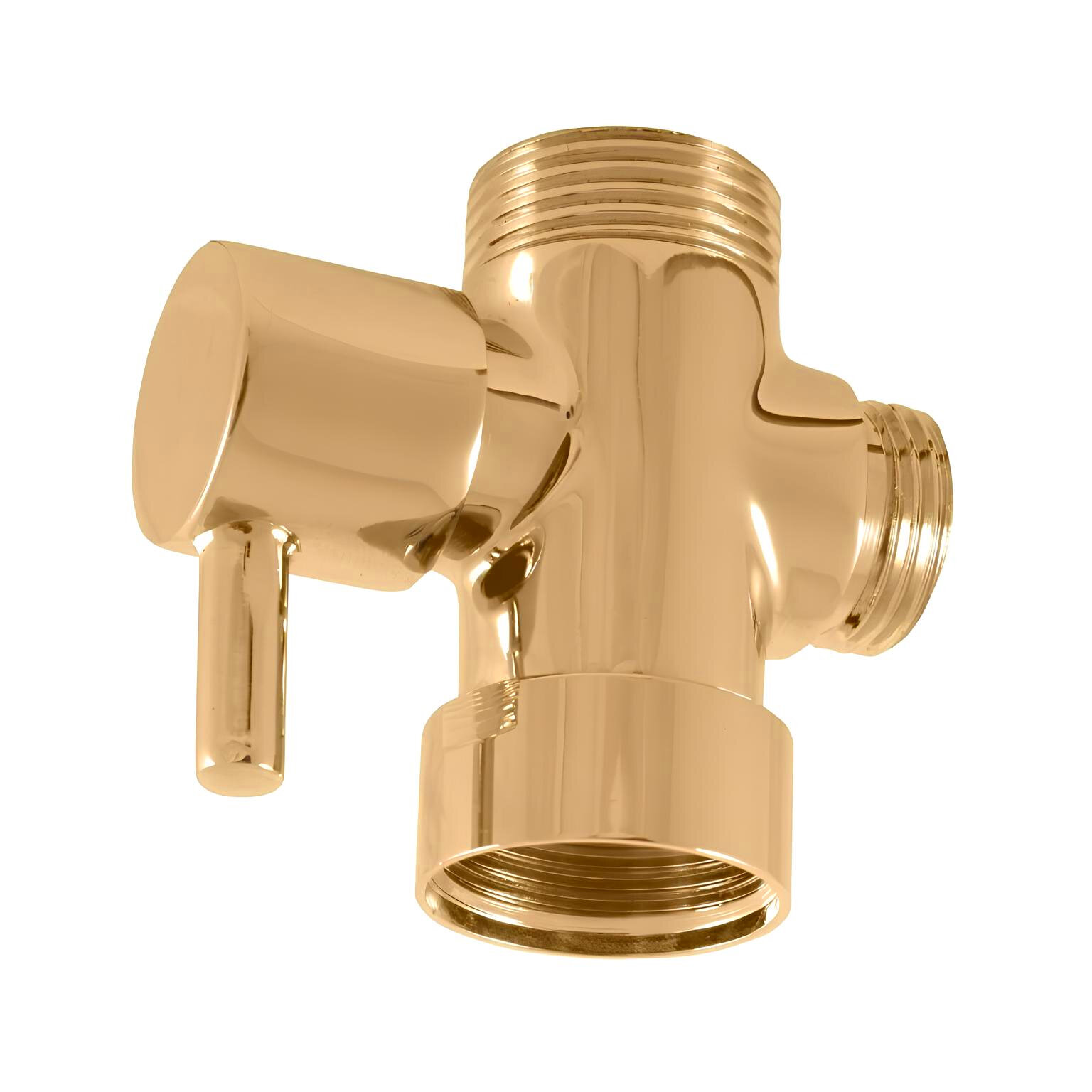 Переключатель для душевой штанги RAV Slezak, головной душ/лейка, золото MD0629Z