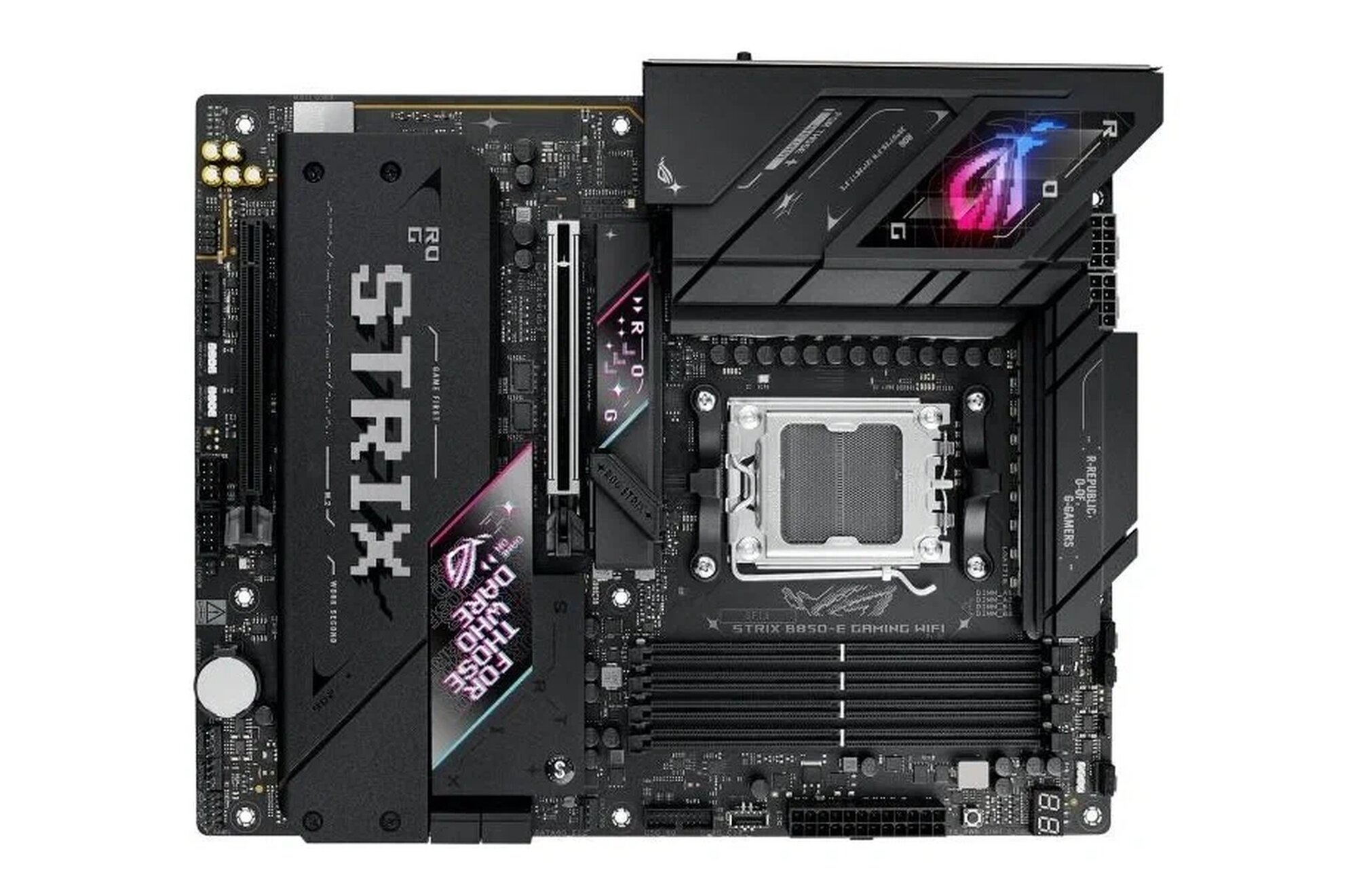 Материнская плата Asus ROG STRIX B850-E GAMING WIFI, SocketAM5, AMD B850, ATX